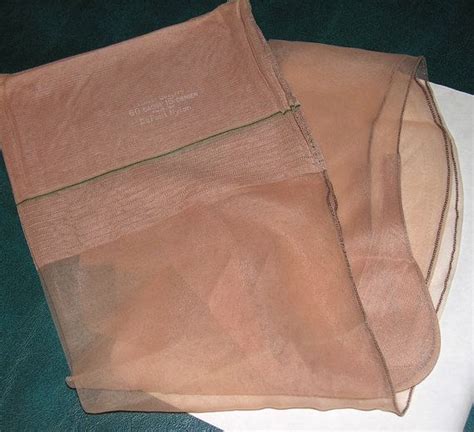 Black Seamed Nylon Stockings Vintage 60 Gauge 15 Denier 9 30 Long