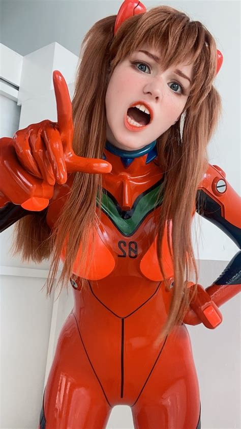 Asuka Langley Soryu Plugsuit Cosplay By Shirogane Sama R Asuka
