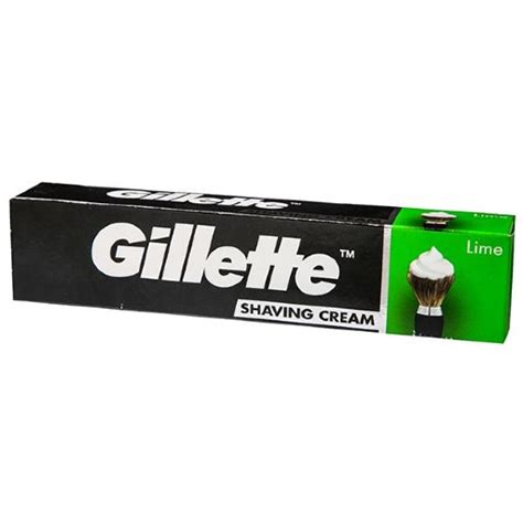 Gillette Shaving Cream Lime 70gm My Online Vipani