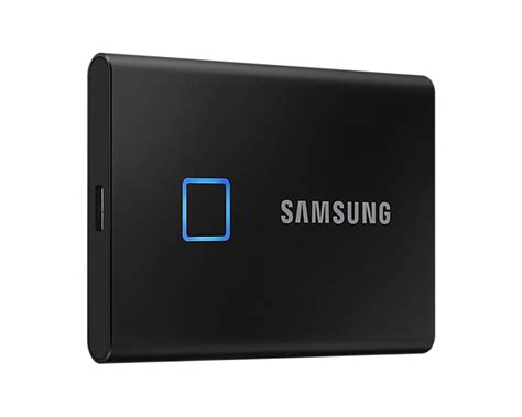 Samsung T7 Touch 1tb Usb 3 2 Portable Ssd Black Recompute