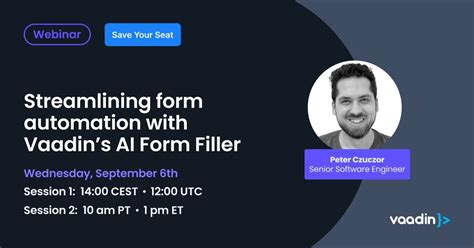 vaadin our webinar streamlining form automation with