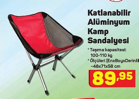Katlanabilir Alüminyum Kamp Sandalyesi İndirimde Market