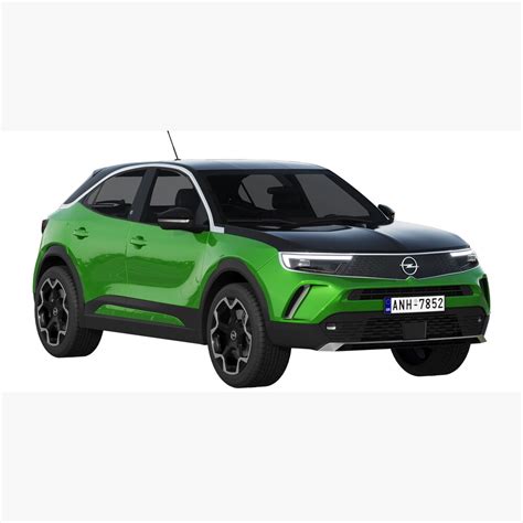 Opel Mokka E 3d 모델 다운로드 Crossover Suv On