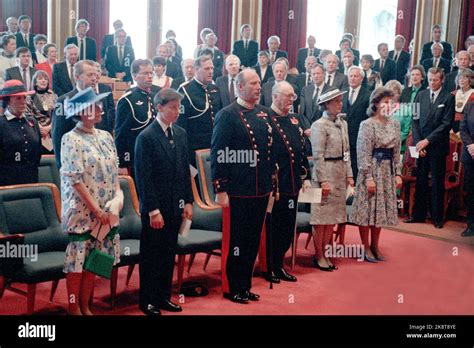 Il Principe Ereditario Olav Il Principe Harald E La Principessa