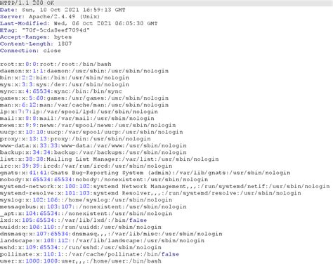 Apache Server — Path Traversal And Remote Code Execution Cve 2021
