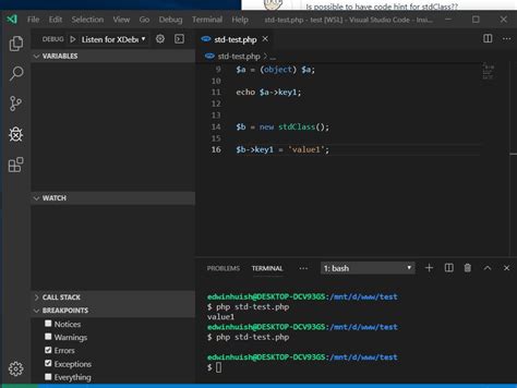 Is Possible To Have Code Hint For Stdclass · Issue 556 · Bmewburn
