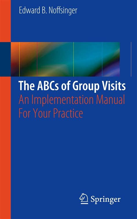 Best The Abcs Of Group Visits An Implementation Manual For Your