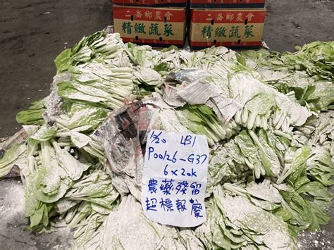 台北市場處公布10月蔬果農藥殘留抽驗 不合格率8 4 中華日報 中華新聞雲