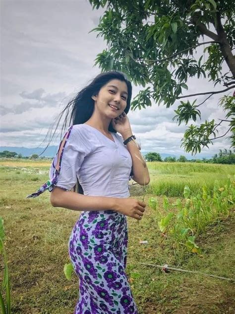 Pin On Myanmar Beauties
