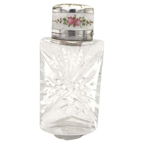 1920s Towle Sterling Silver Perfume Bottle With Tassle At 1stdibs