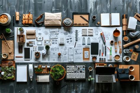 Premium Photo Close Up Ux Developer And Ui Designer At Office Generative Ai