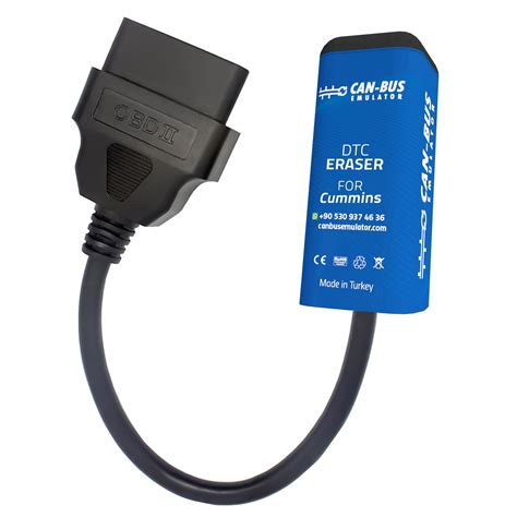 Cummins Limpador de códigos de erro Euro 6 DTC Can Bus Emulator