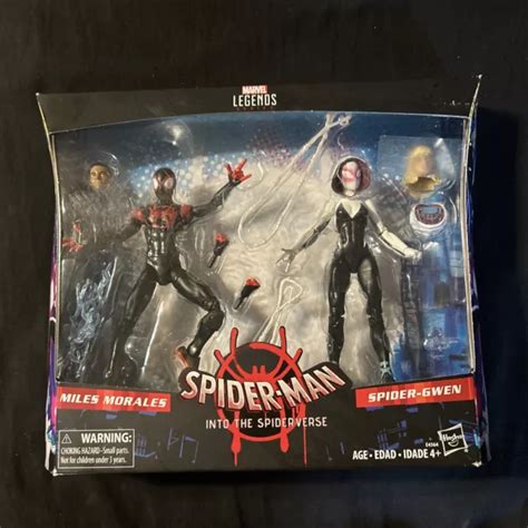 MARVEL LEGENDS SPIDER MAN Miles Morales And Spider Gwen Action Figure EUR PicClick FR