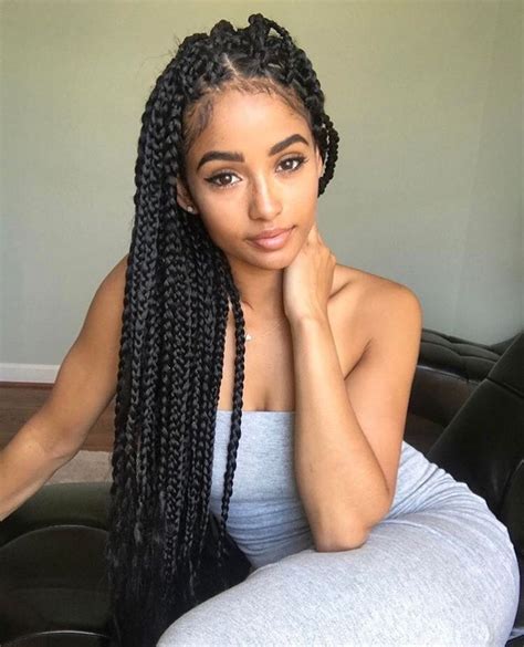 Tips To Do Your Own Box Braids Cool Braid Hairstyles Box Braids