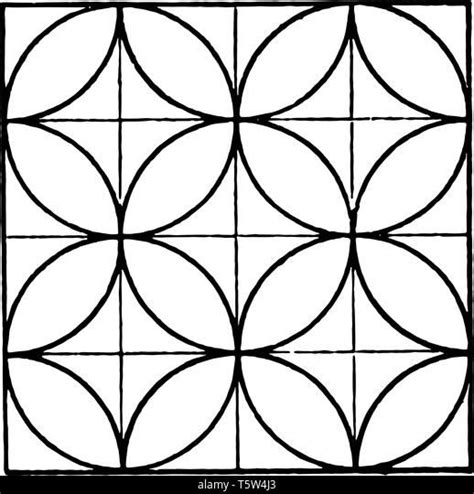The Image Shows The Beautiful Tessellation Design Along With The