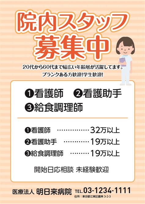 求人、募集でつかえるチラシテンプレート パワポンbyアスクル