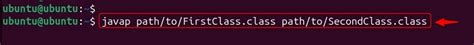 Javap Command In Linux