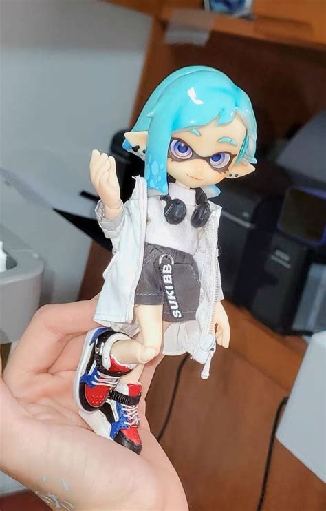 Splatoon Custom BJD Doll In 2023 Splatoon Animation Artwork Dolls