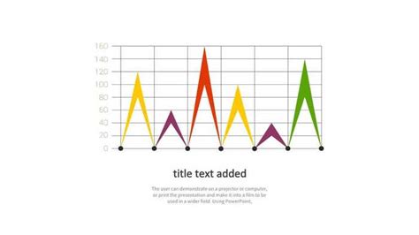 line graph with different colored lines powerpoint template free