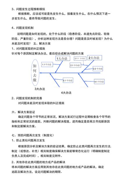 8d分析报告模板 doc下载 4页 其他 果子办公
