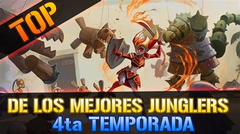 Los 7 Mejores Campeones Para La Jungla League Of Legends Youtube