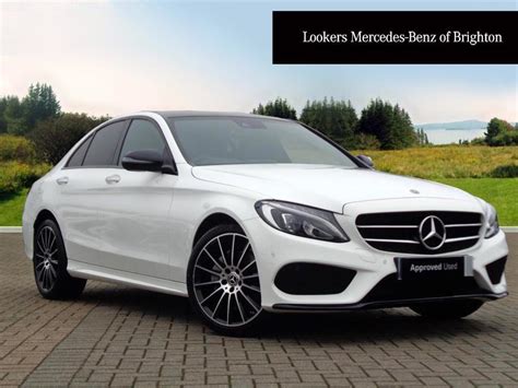 Mercedes Benz C Class C 200 4matic Amg Line Premium Plus White 2017