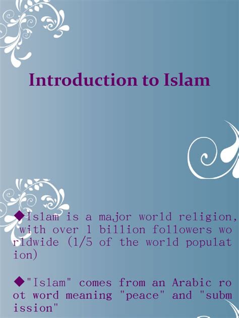 Introduction To Islam Pdf