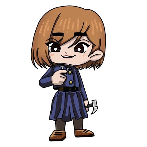 Nobara Kugisaki Jujustu Kaisen Anime Sticker 3x2 Etsy