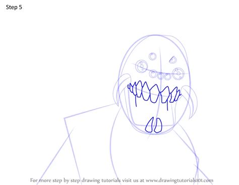 How To Draw Father Spider Demon From Demon Slayer Demon Slayer Step