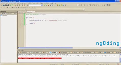 Cara Menampilkan Hello World Dalam Bahasa C Belajar Pemrograman