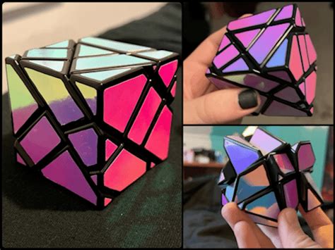 I Restickered My Mefferts Ghost Cube R Cubers