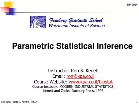 PPT Parametric Statistical Inference PowerPoint Presentation Free Download ID