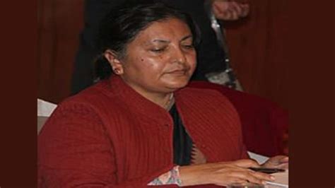 Nepal President Bidya Devi Bhandari Calls For Government Formation