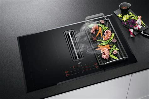 Aeg 83cm Induction Extractor Hob Cce84751fb Ireland