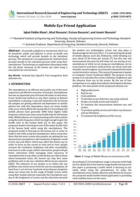 Irjet Mobile Eye Friend Application Pdf