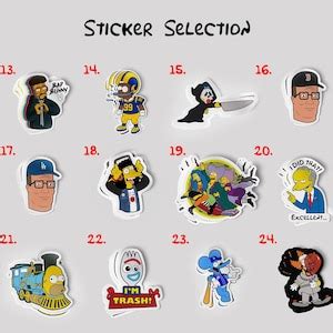 Build Your Own Sticker Pack Custom Sticker Set Personalized Sticker
