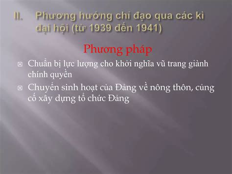 Đường Lối Cách Mạng đảng Csvn 1939 1945 Pptx