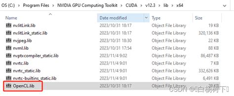 opencl学习笔记（一）开发环境搭建（win10 vs2019） opencl sdk csdn博客