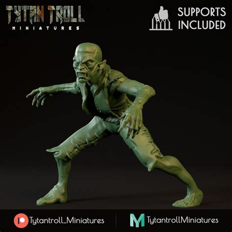 3d Printable Vampire Spawn Bundle [professionally Pre Supported] By