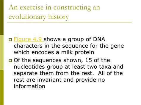 Ppt Reconstructing Evolutionary Trees Powerpoint Presentation Free