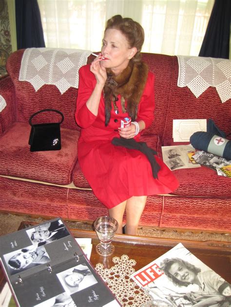 1940s At The Museum Smoking In The Parlor Vintage Vogue Patterns