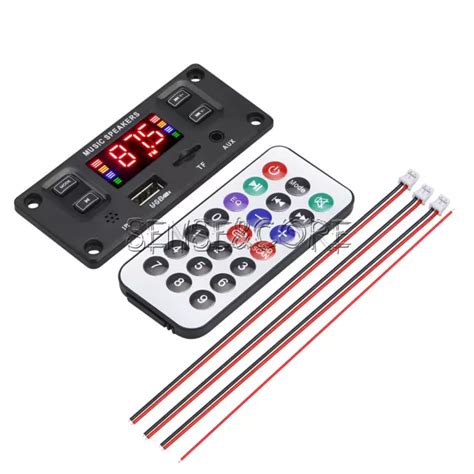 MÓdulo De Radio Fm Para Automóvil Altavoz Bluetooth Placa