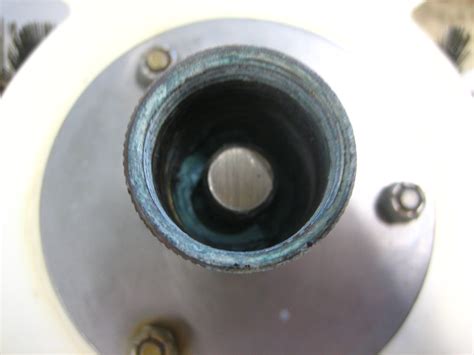 Marine Static Dissipator Arrester Lightning Good Cond 15 Diameter 1 14 Threads Max Marine