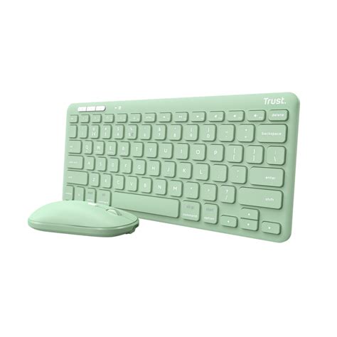 Lyra Wireless Keyboard And Mouse Set Green