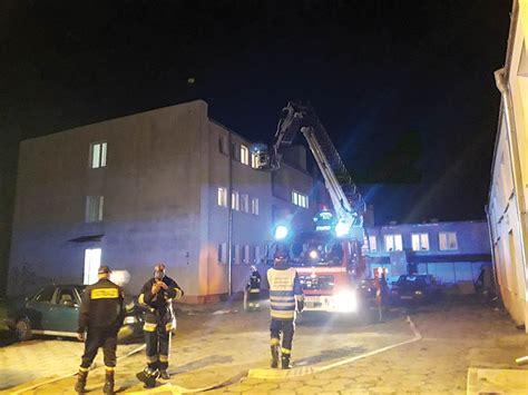 Uczniowie ewakuowani z internatu Nowy Tydzień