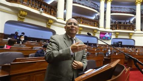 Congreso Censuró Al Ministro Dimitri Senmache Politica Correo
