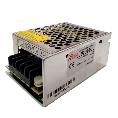 Mini Fonte Chaveada Industrial 35W 12V 3A (MS-35W 12VDC/MS-35-12)
