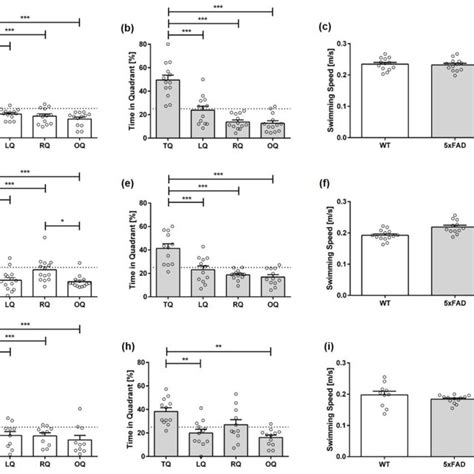 Aged Male Xfad Mice Show Mild Spatial Reference Memory Deficits In The