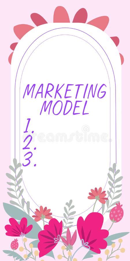 Hand Writing Sign Marketing Model Internet Concept Statistical Analysis Likemultivariate