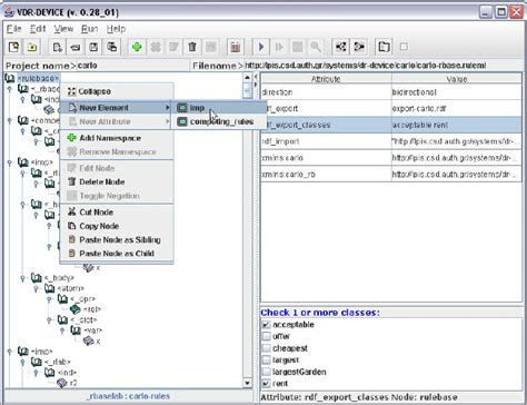 The Graphical Rule Editor Main Window Download Scientific Diagram
